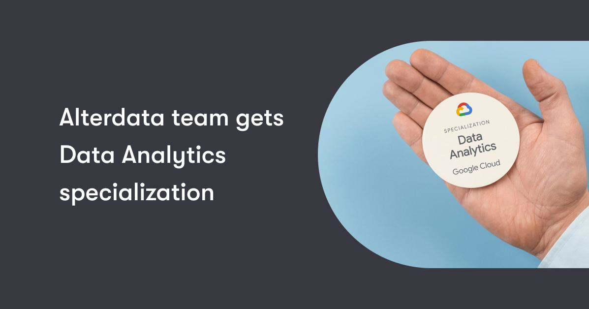 Alterdata gets Data Analytics specialization Google Cloud Partner Program